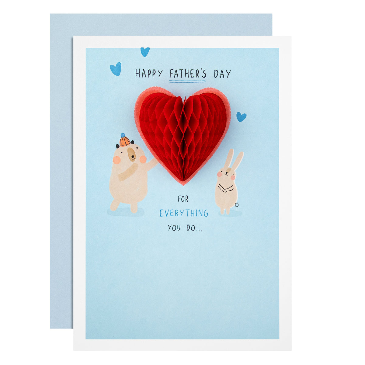 Cute Father's Day Card with Removable Heart Keepsake | Hallmark