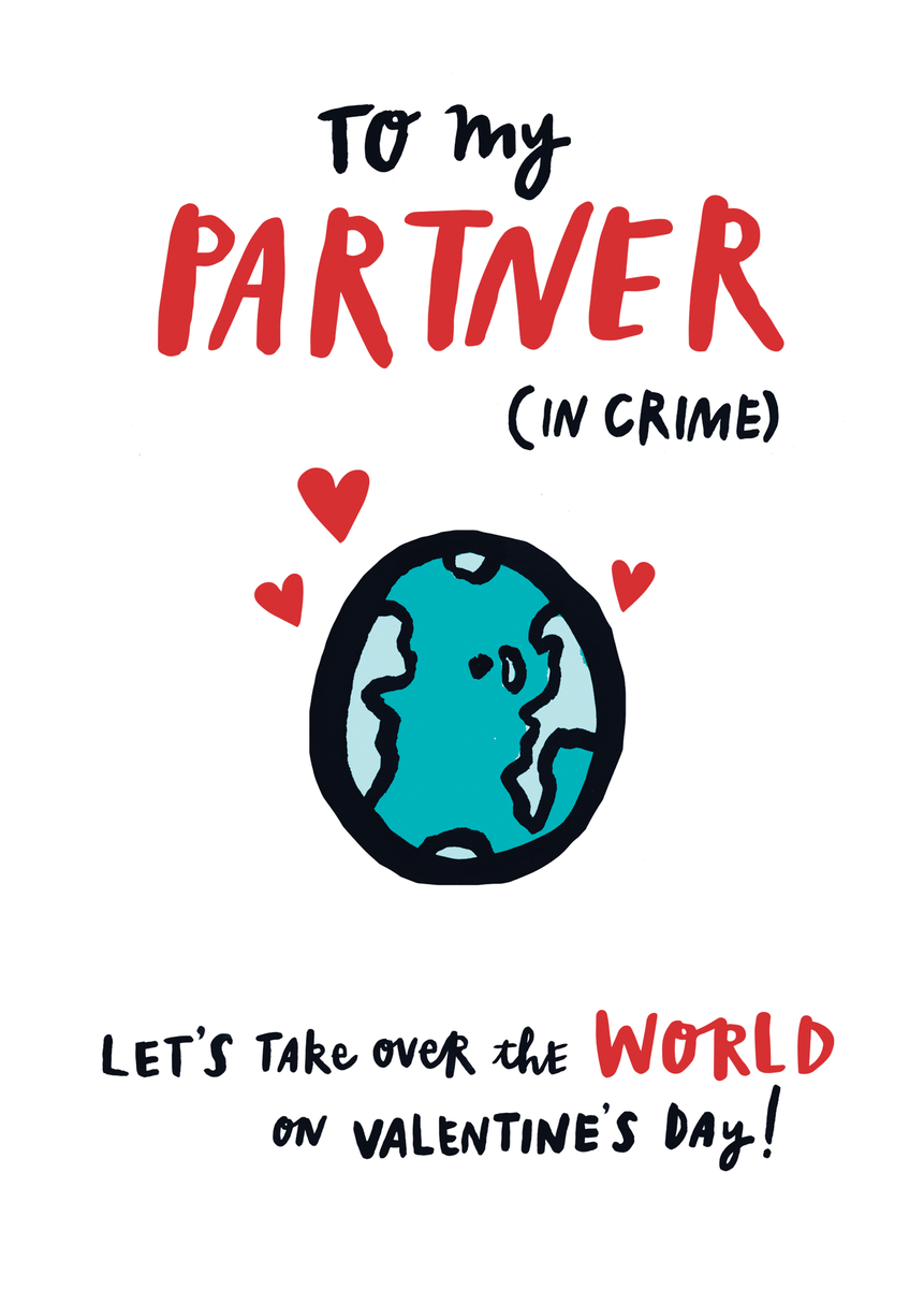Personalised Cute World Partner Valentine's Day Card – Hallmark