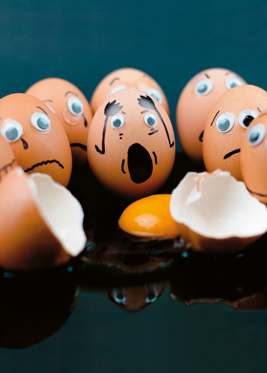 Personalised Funny Cracked Egg Design Easter Card | Hallmark UK