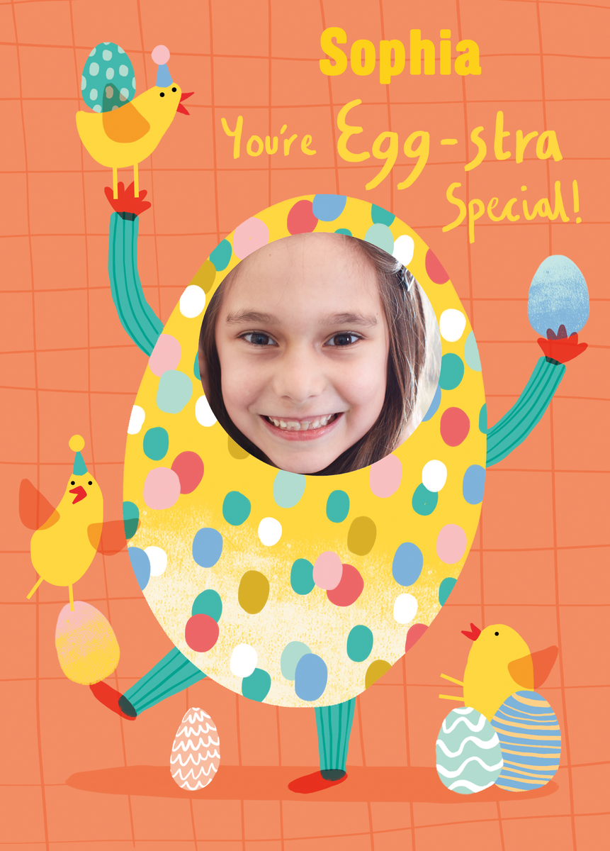 Egg-stra Special Photo Upload Easter Card for Kids | Hallmark UK