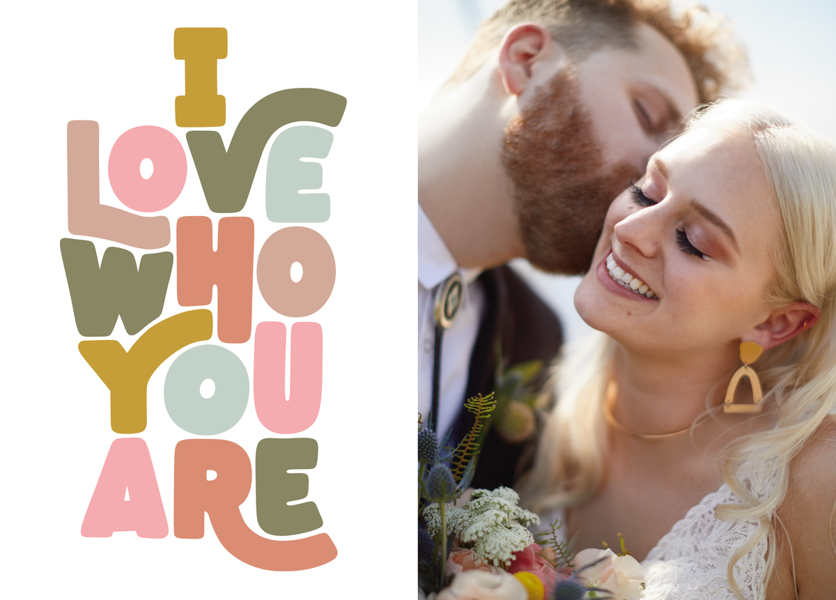 Personalised 'I Love Who You Are' Valentine's Day Card | Hallmark UK