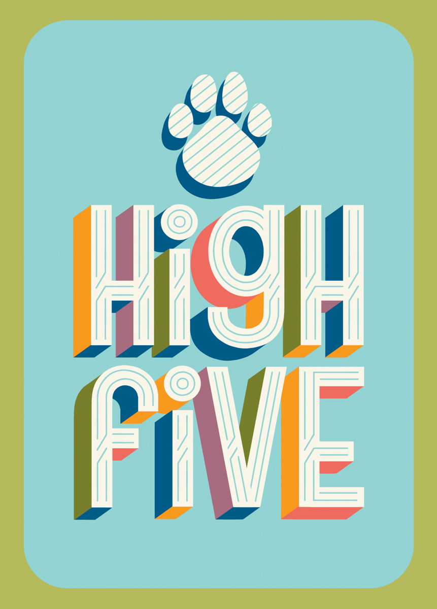 Personalised High Five Father's Day Card for Pet Dad | Hallmark UK