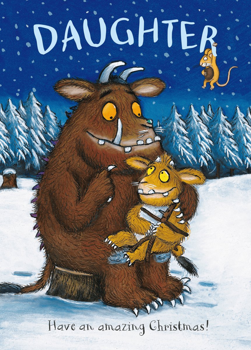 Personalised 'The Gruffalo's Child' Daughter Christmas Card | Hallmark