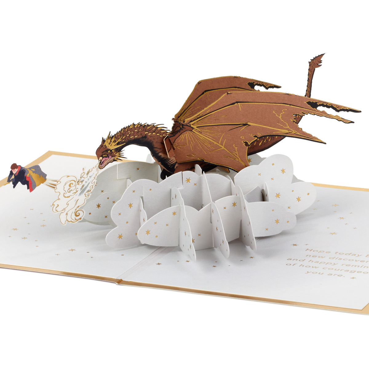 3D Pop-Up Harry Potter™ & Dragon Greeting Card | Hallmark UK