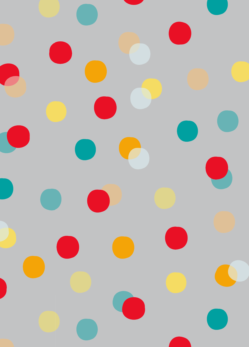 Personalised Multicoloured Polka Dot Card – Hallmark