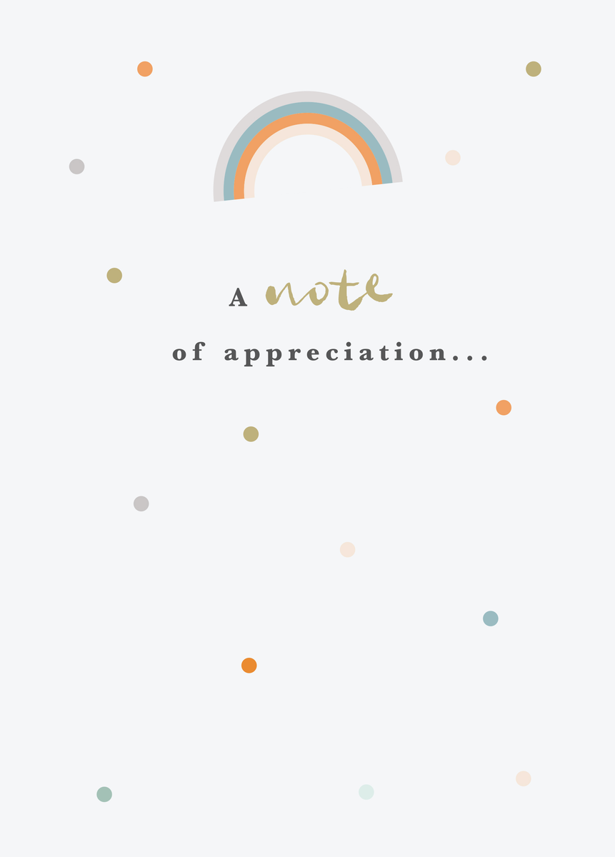 Personalised Thank You Appreciation Card – Hallmark