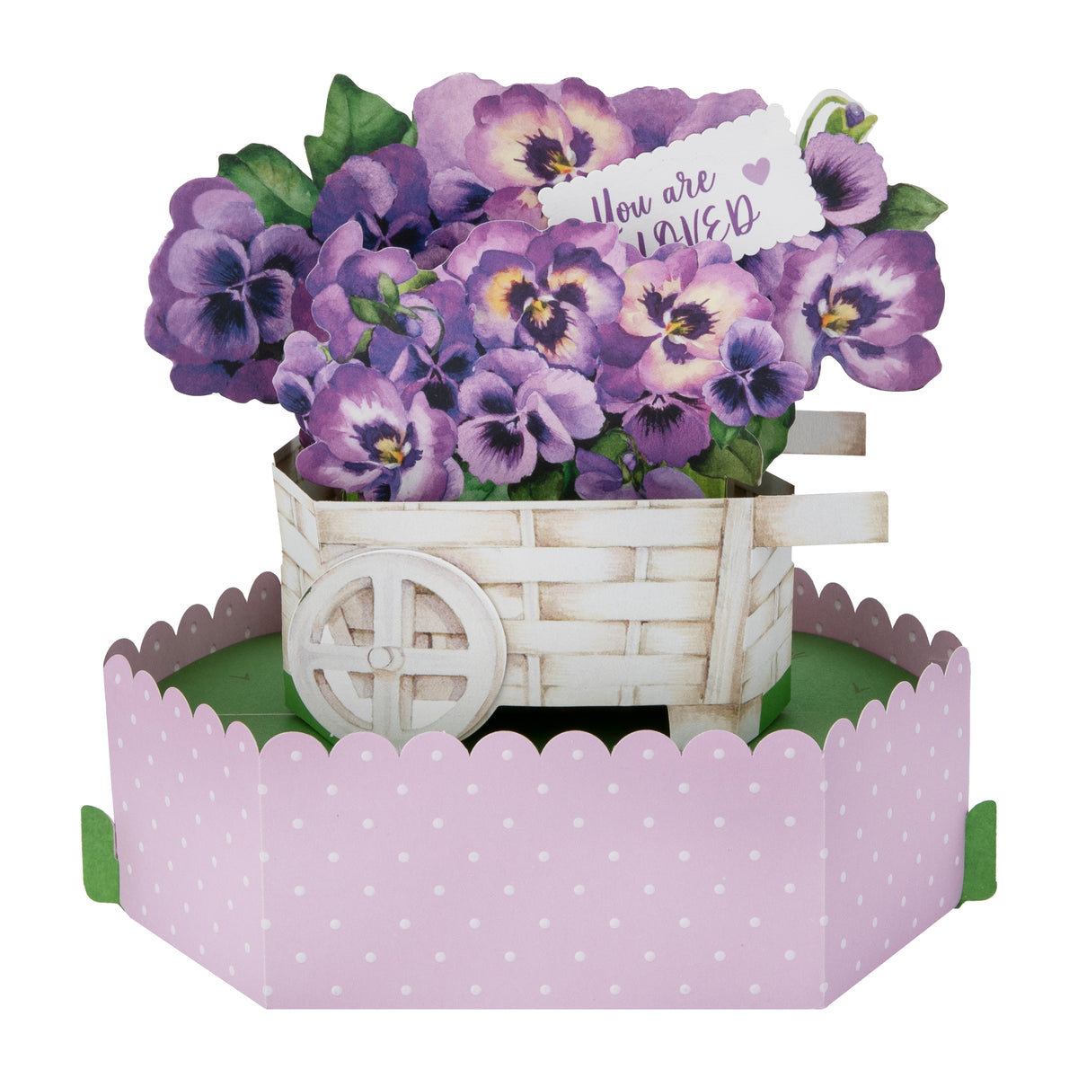 3D & Pop Up Flower Cart Mother's Day Card | Hallmark