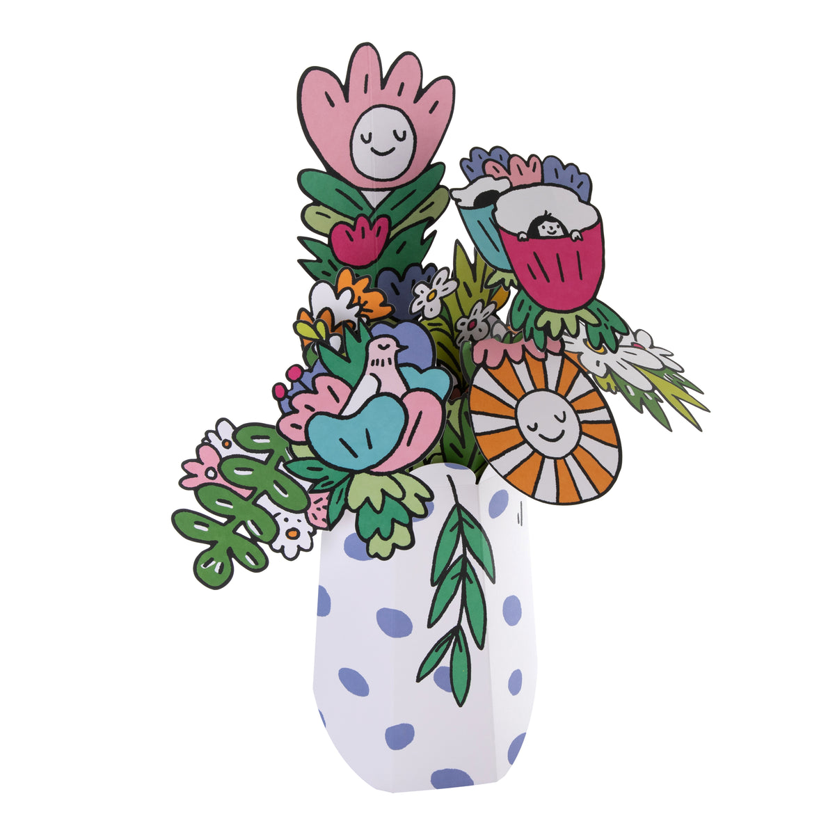 3D Pop Up Cute Letterbox Flowers | Magical Botanicals | Hallmark UK