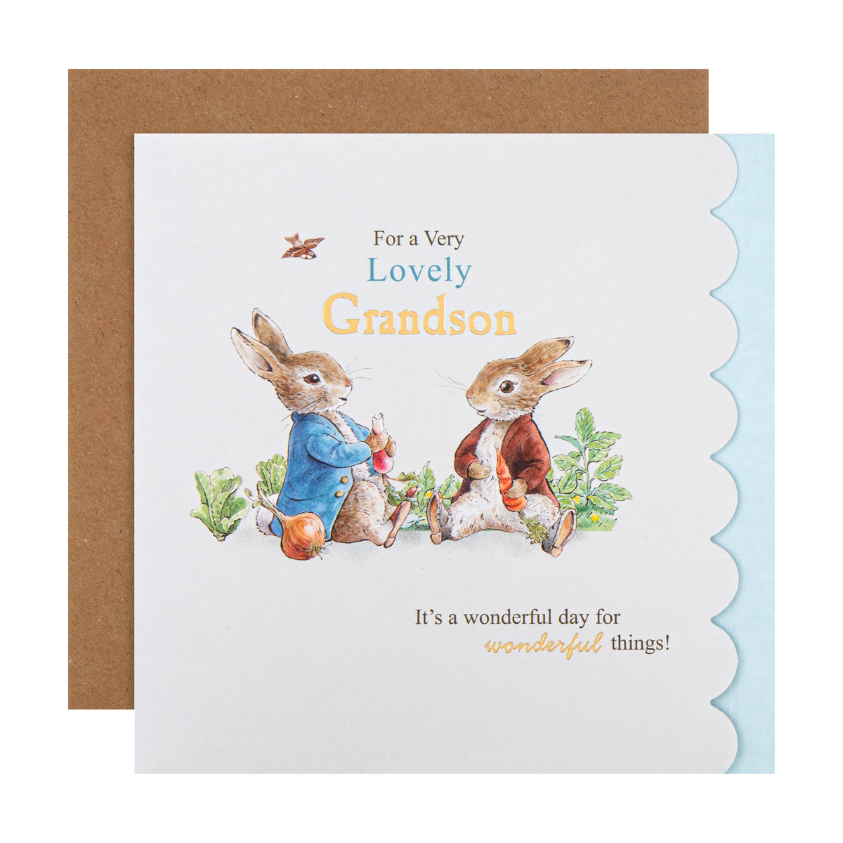 Beatrix Potter Peter Rabbit Birthday Card Grandson | Hallmark UK