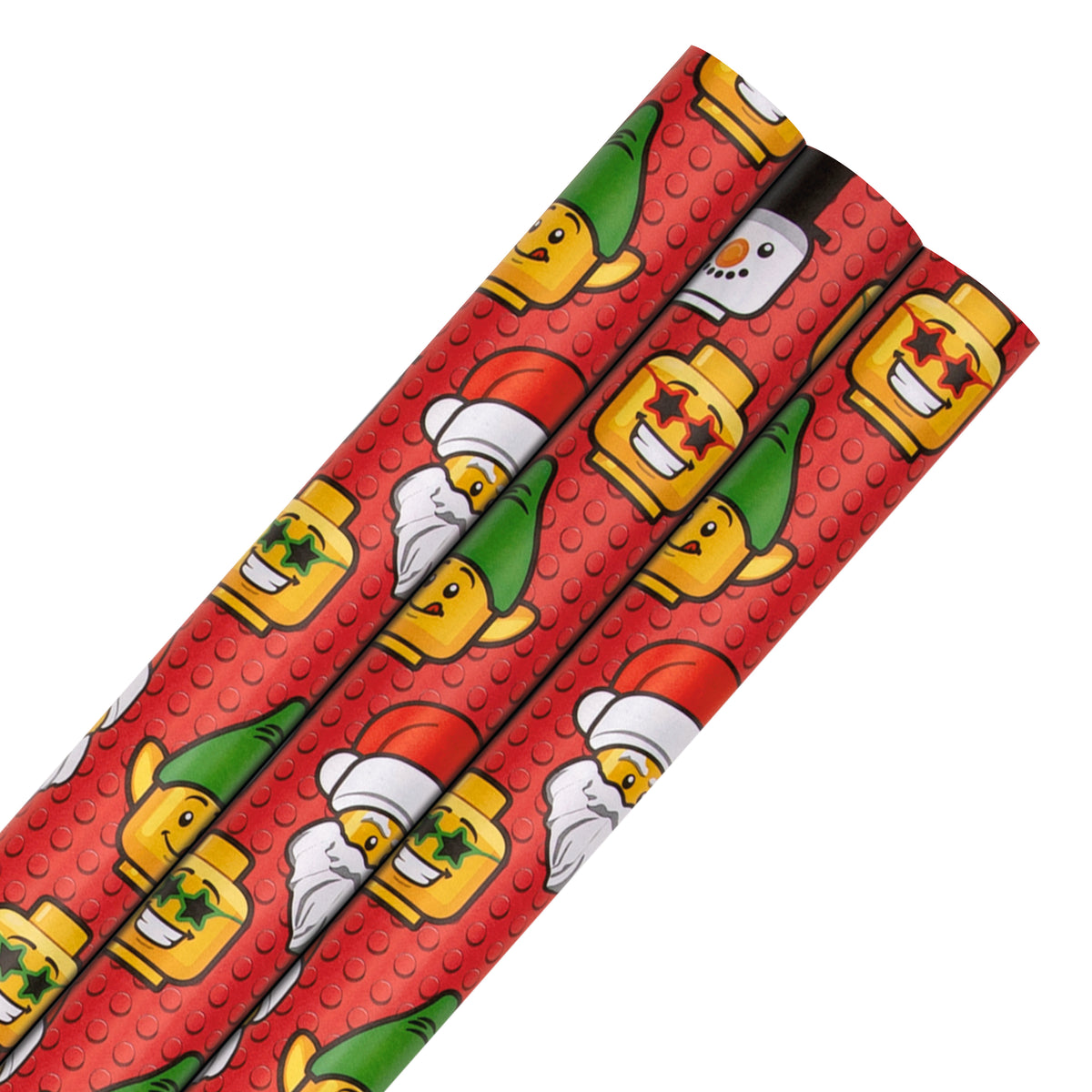 12M Christmas Wrapping Paper LEGO Design | Hallmark UK