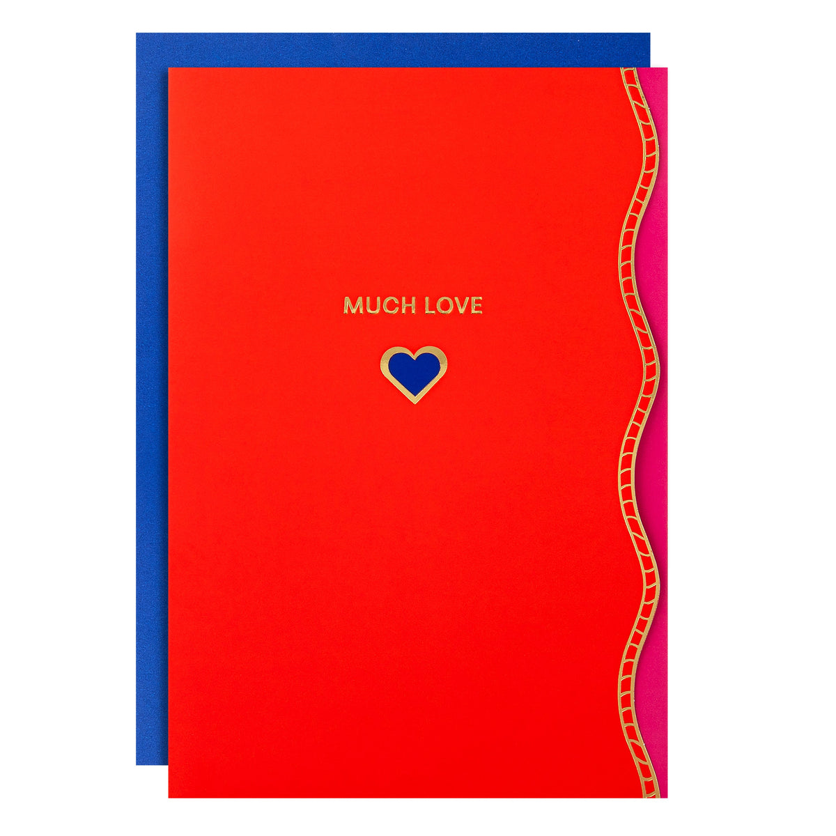 Hall & Co Red Love Card with Mini Card Keepsake & Heart | Hallmark