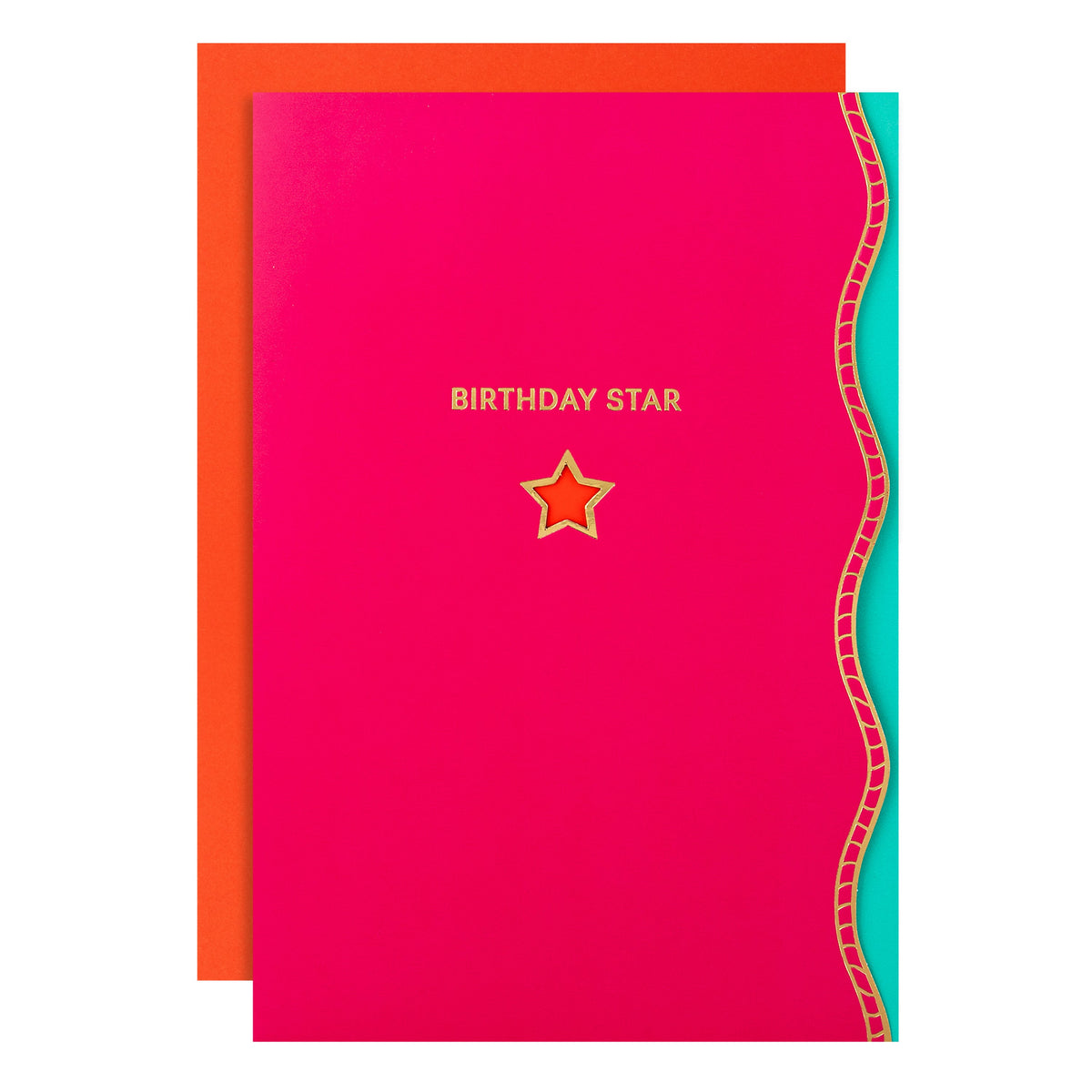 Hall & Co Magenta Birthday Card with Mini Card Keepsake | Hallmark UK