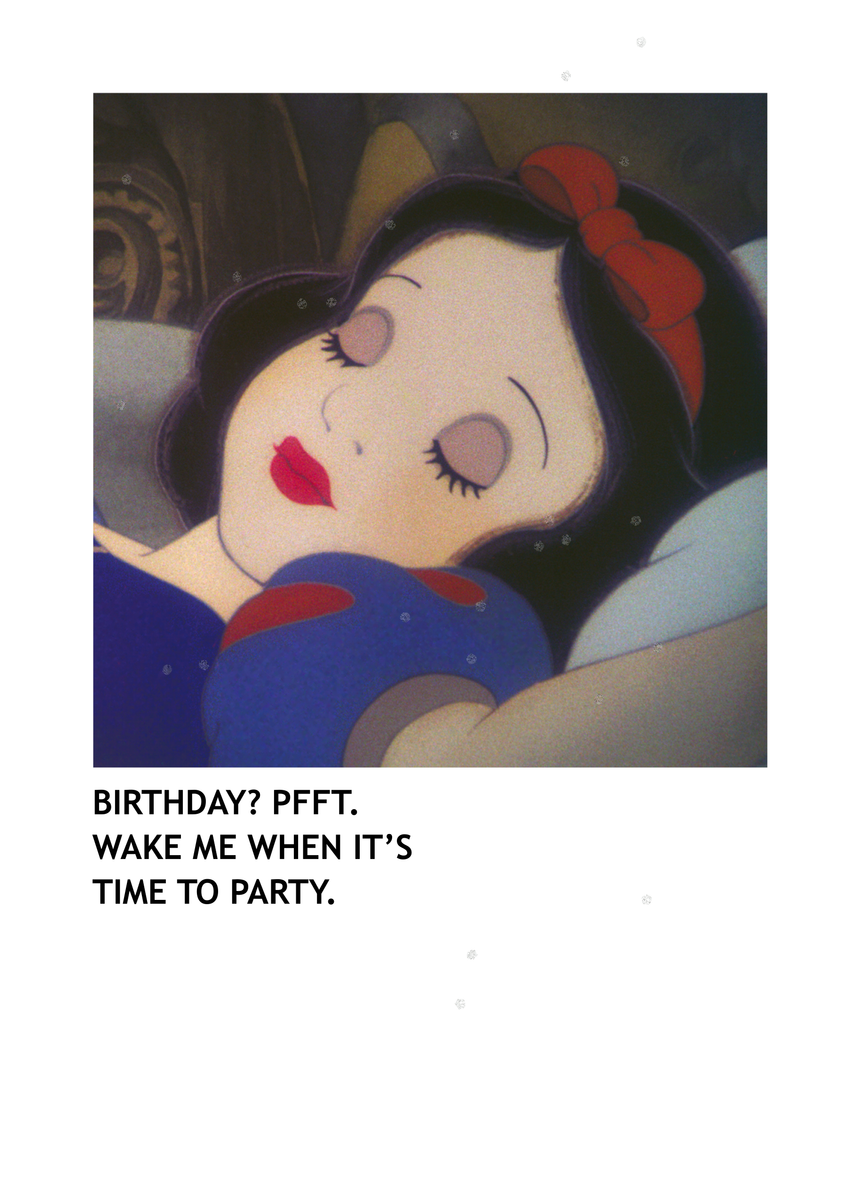 Personalised Disney Snow White Birthday Card | Hallmark UK