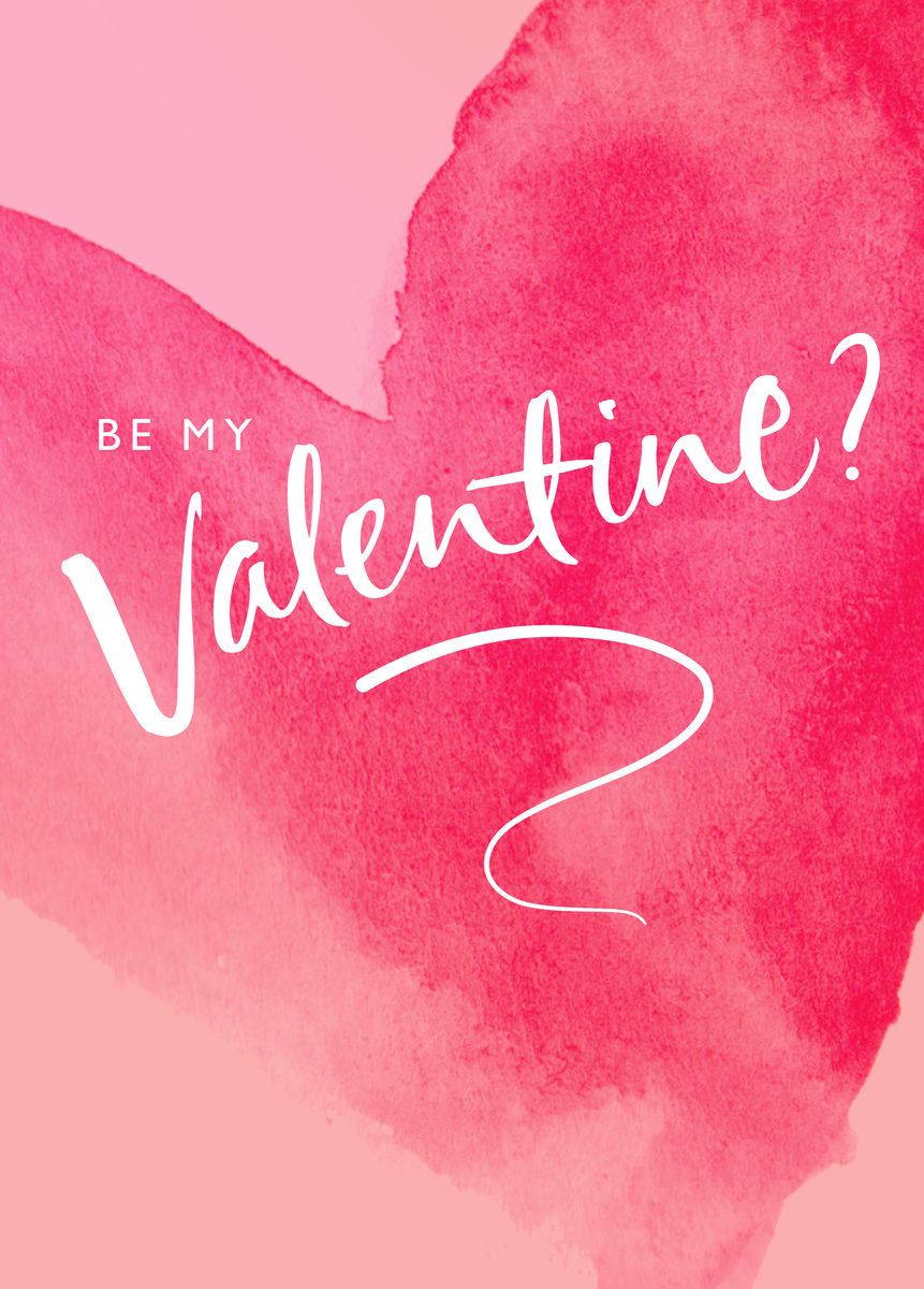 Personalised Big Red Love Heart Valentine's Day Card – Hallmark