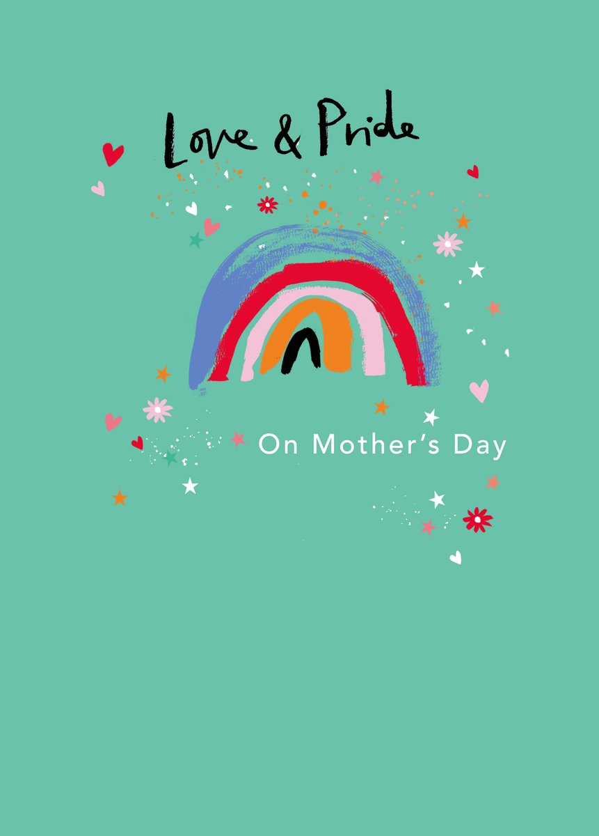 Personalised Love & Pride Rainbow Mother's Day Card | Hallmark UK