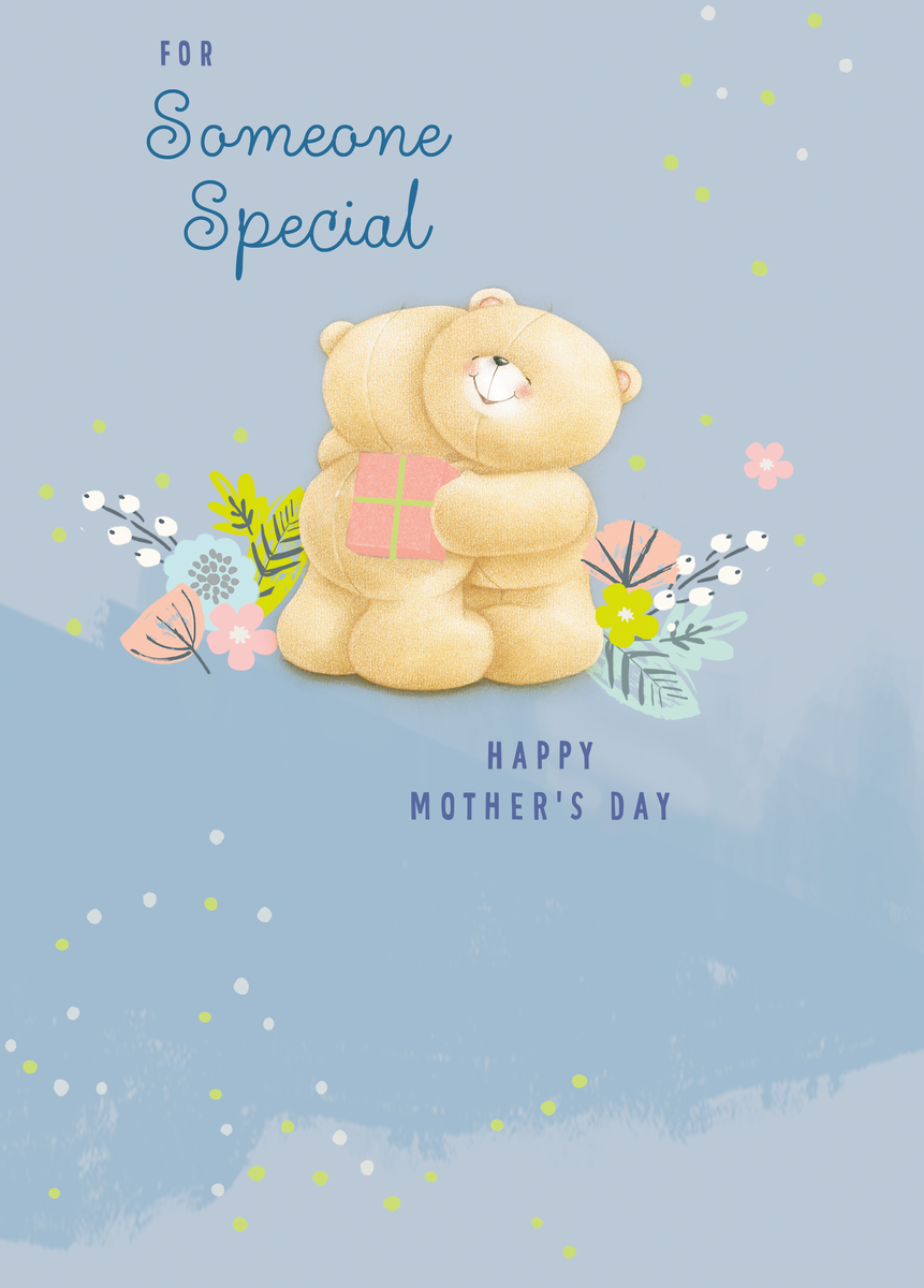 Personalised Forever Friends Bear Hug Mother's Day Card | Hallmark UK