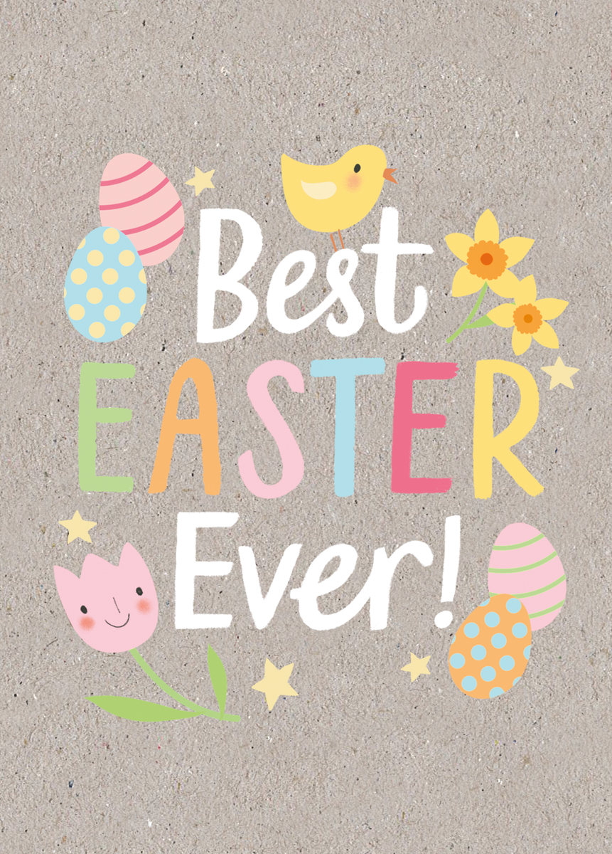 Personalised Best Ever Easter Card | Hallmark UK