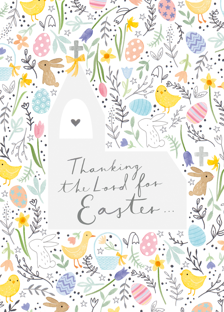 Personalised Religious Thanking The Lord Easter Card | Hallmark UK