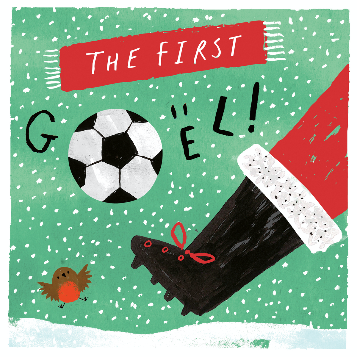 Personalised Funny Goal Football Christmas Card – Hallmark