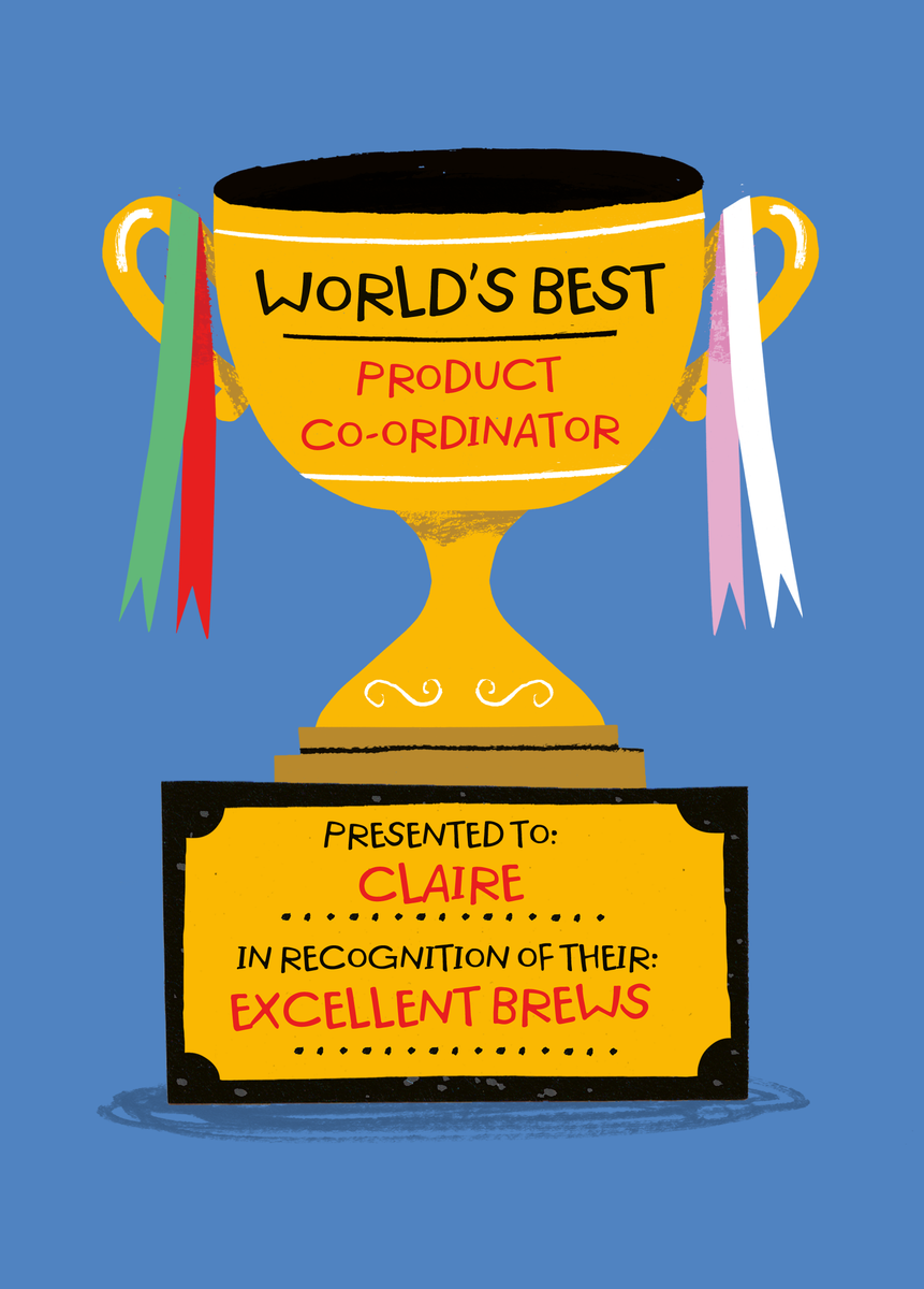 Personalised & Editable Funny Trophy Birthday Card | Hallmark UK