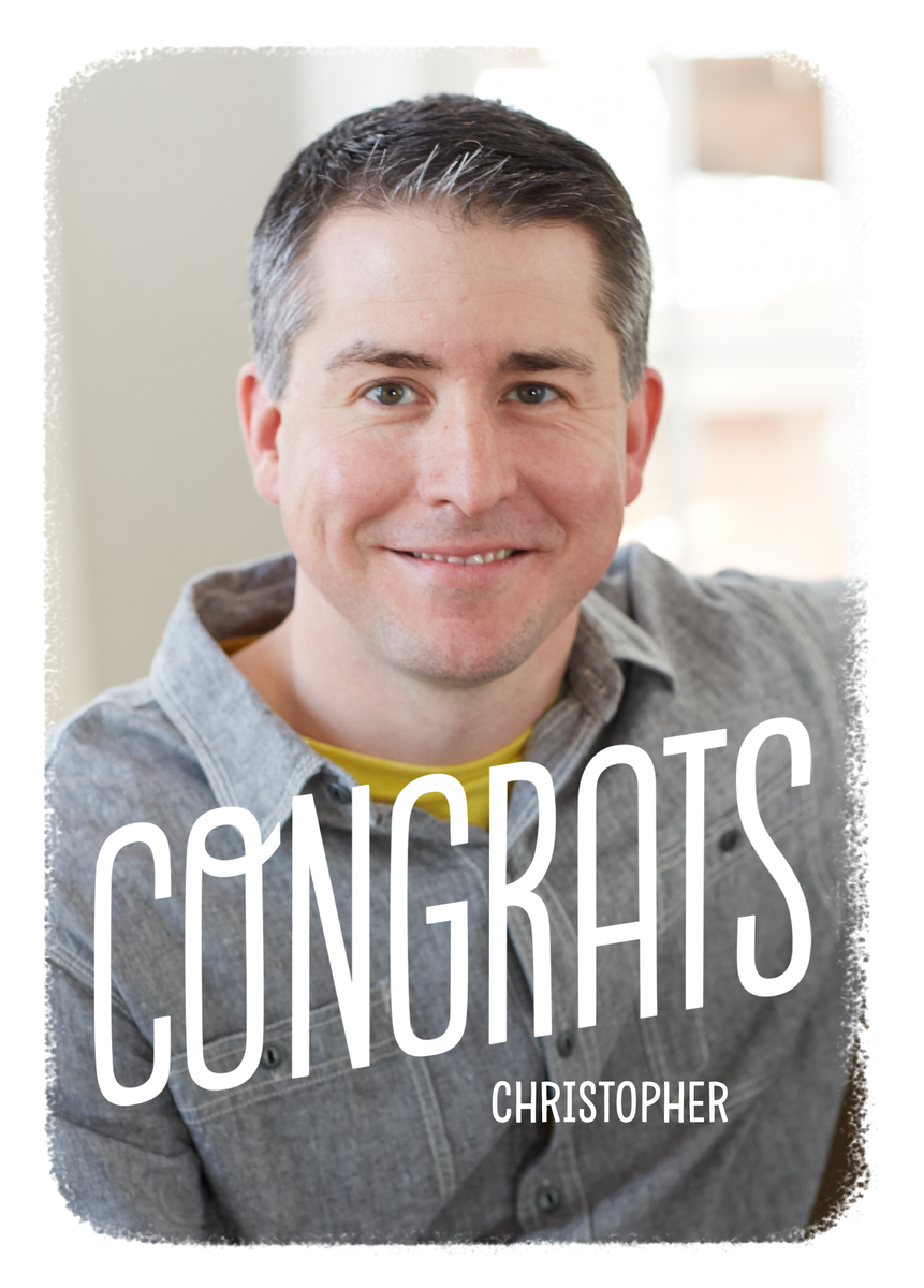 Personalised Photo Upload Congratulations Card | Hallmark UK