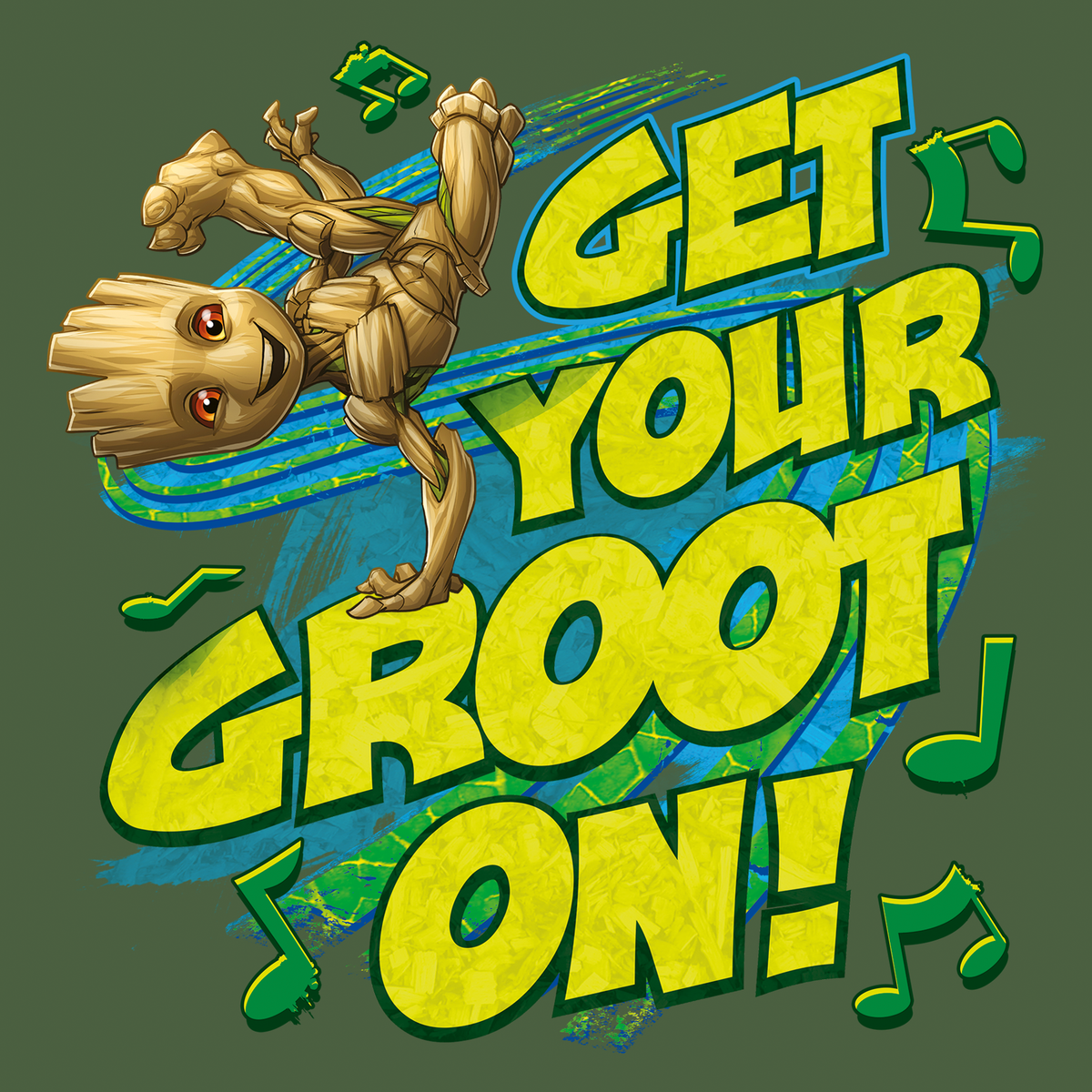Personalised Get Your Groot On! Birthday Card | Hallmark UK