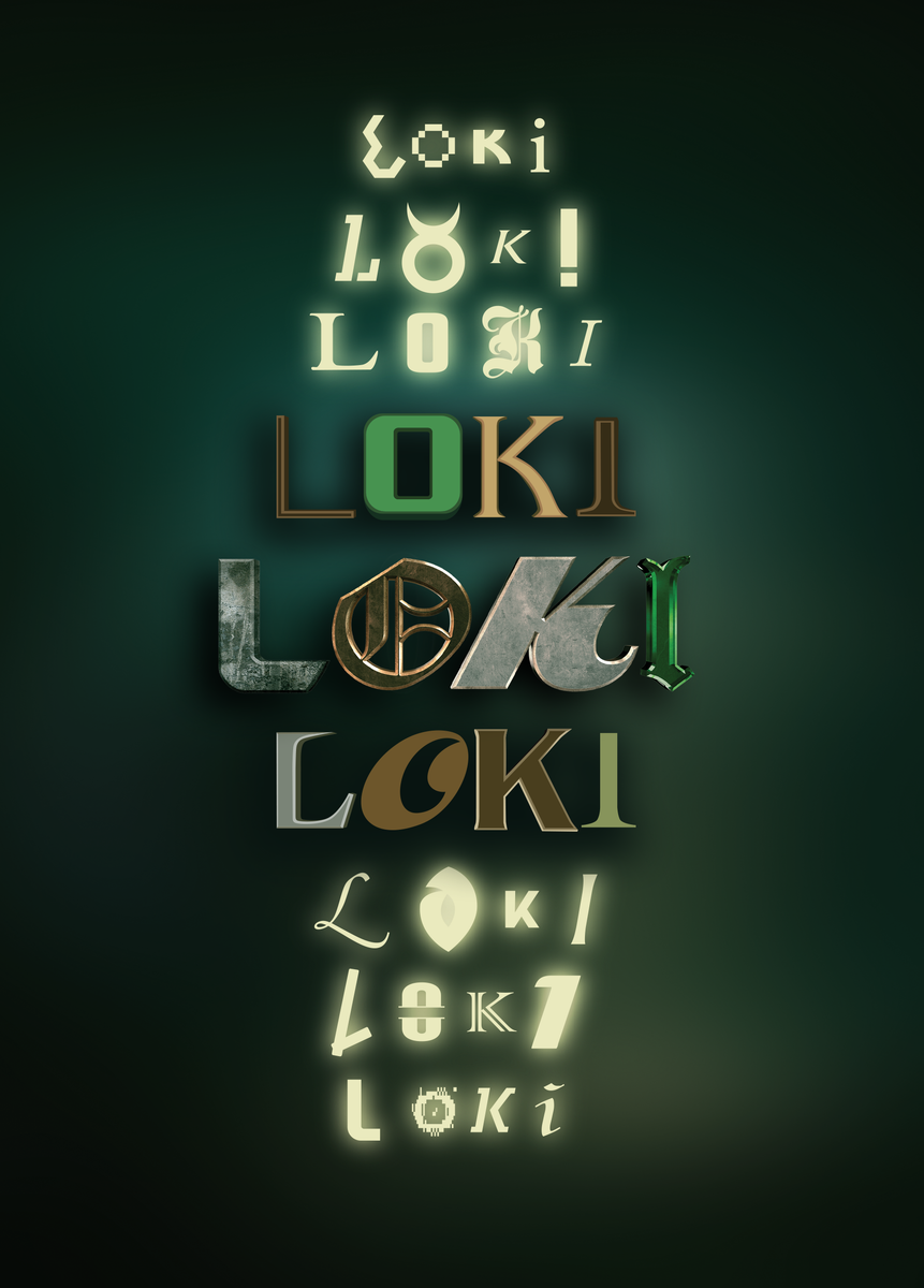 Personalised Loki Logo Birthday Card | Hallmark UK