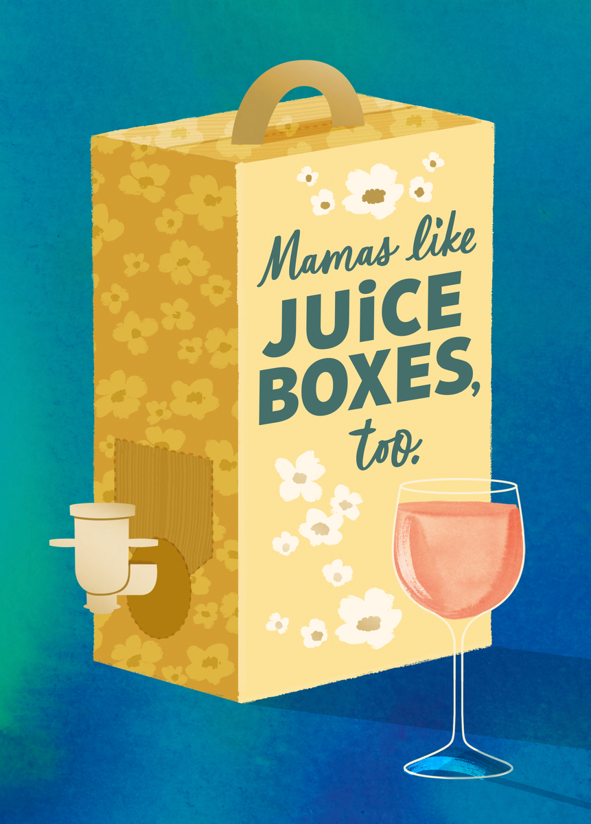 Personalised Funny Juice Box Mother's Day Card | Hallmark UK