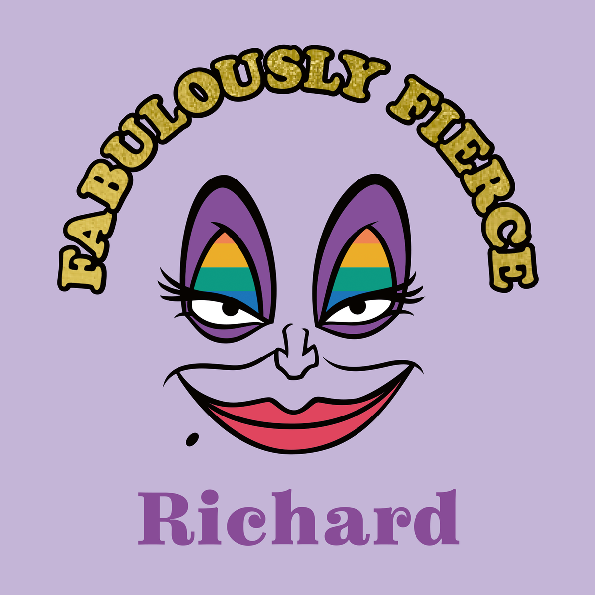 Personalised & Editable Disney Ursula Pride Card | Hallmark UK