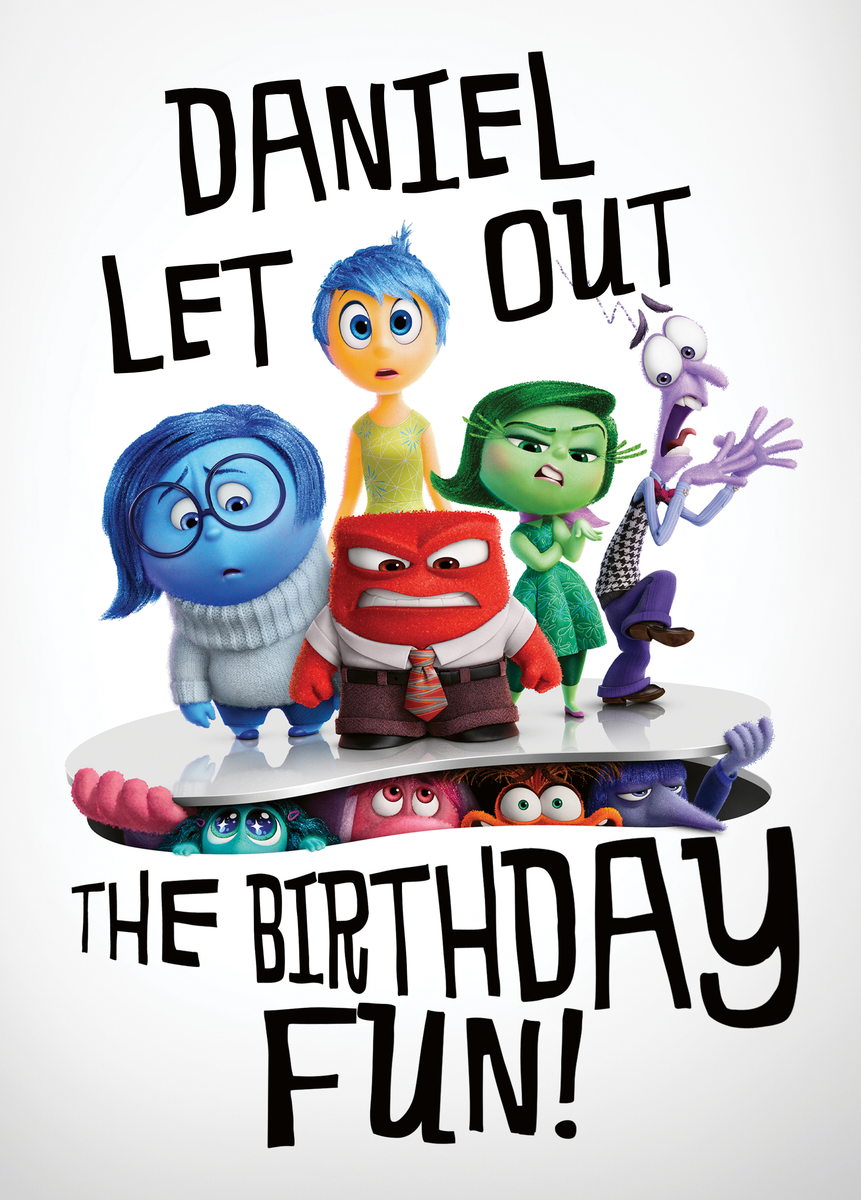 Personalised & Editable Inside Out Fun Birthday Card | Hallmark UK