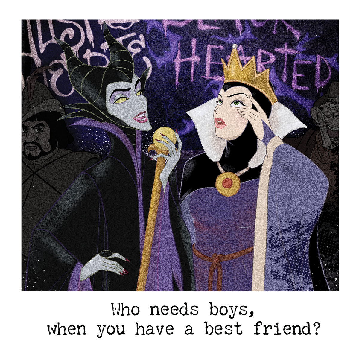 Personalised Maleficent & Evil Queen Birthday Card | Hallmark UK
