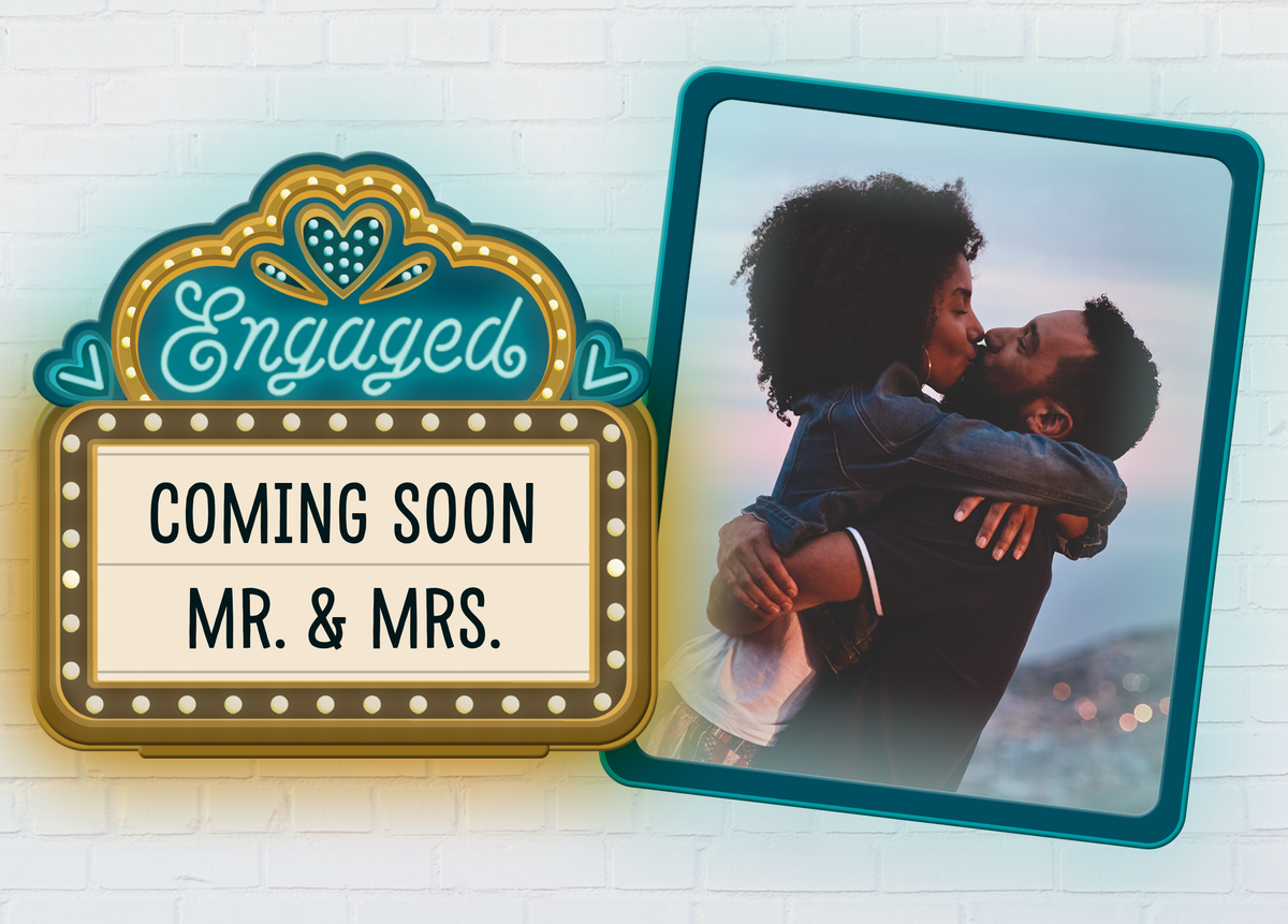 Personalised Photo Upload 'Coming Soon' Engagement Card | Hallmark