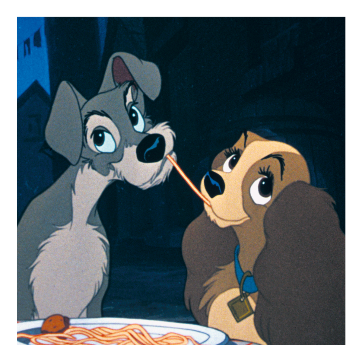 Personalised Funny Disney Lady & the Tramp Greeting Card | Hallmark