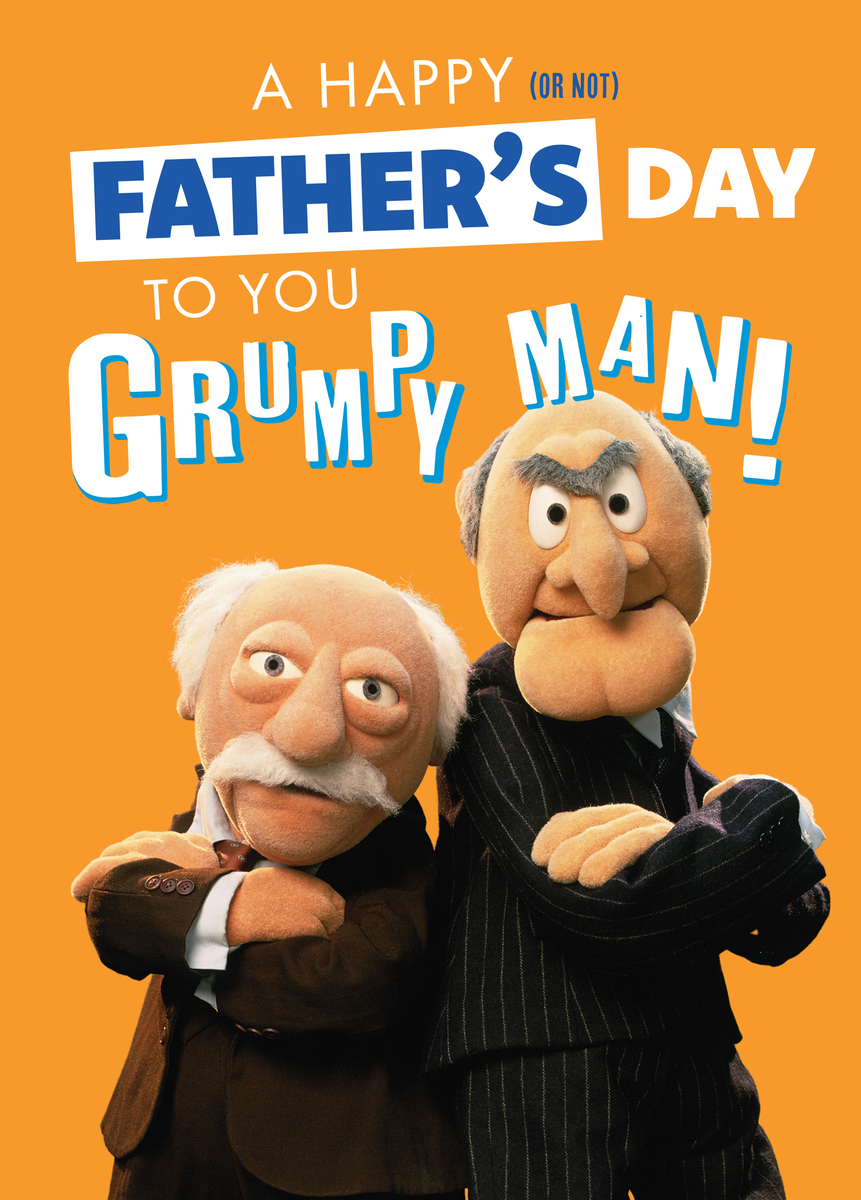Personalised The Muppets Grumpy Man Father's Day Card | Hallmark
