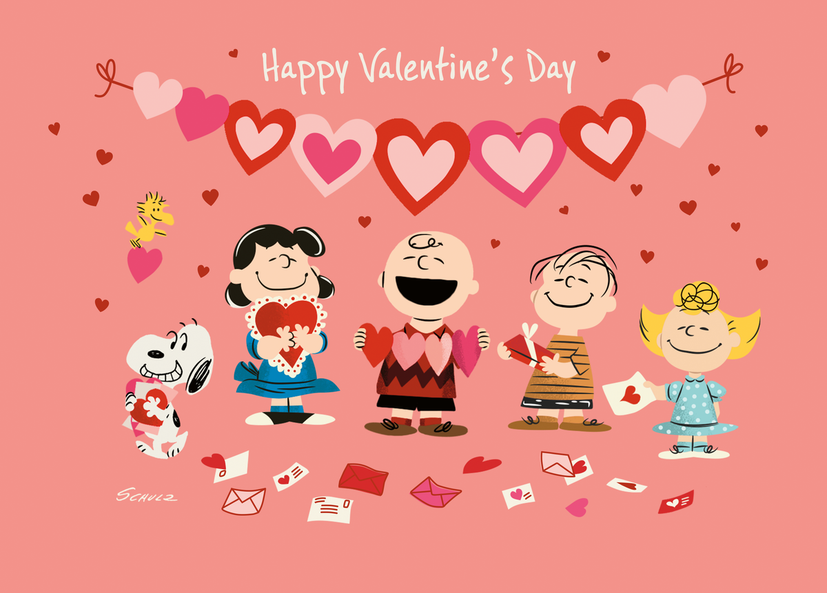 Personalised PEANUTS™️ 'Love Crafts' Valentine's Day Card | Hallmark