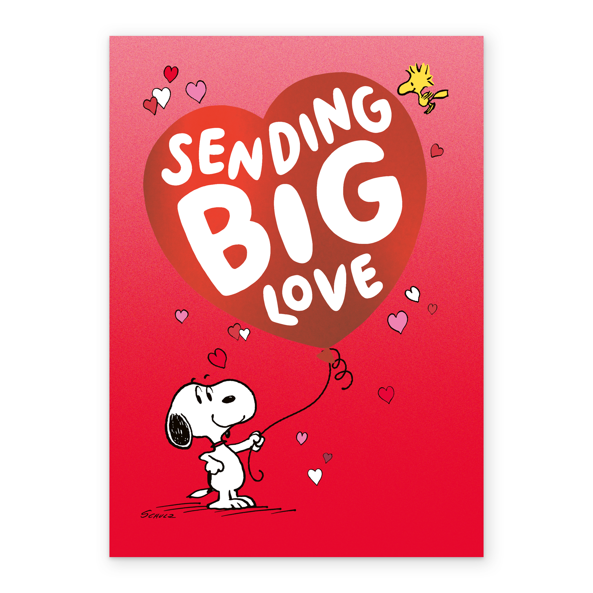 Personalised PEANUTS™️ 'Big Love' Valentine's Day Card | Hallmark