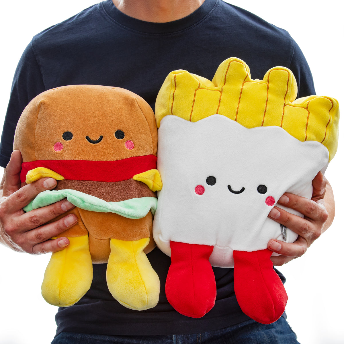 Better Together Jumbo Burger and Fries Magnetic Plush Pair | Hallmark