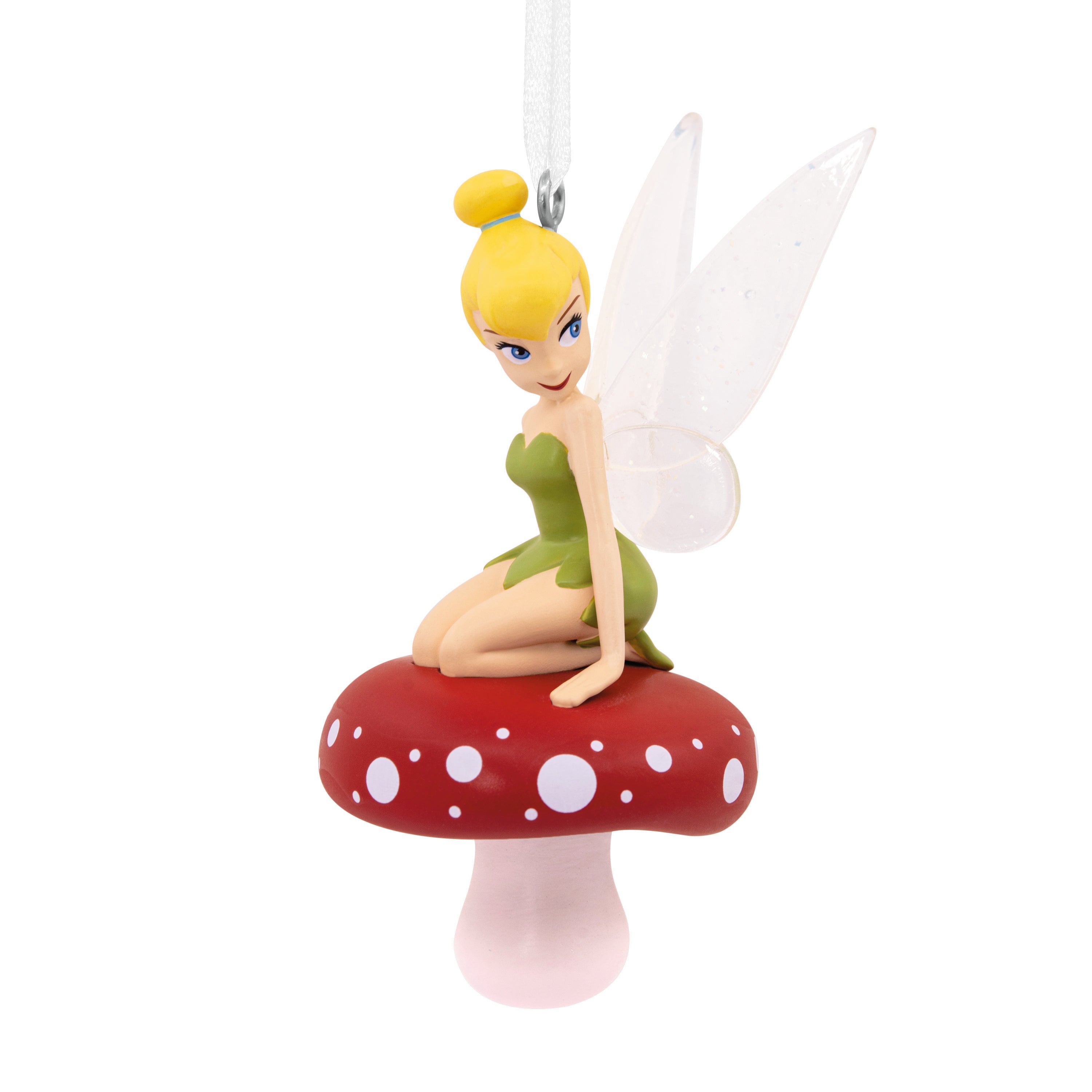 Tinker Bell on Toadstool Ornament | Disney | Hallmark UK