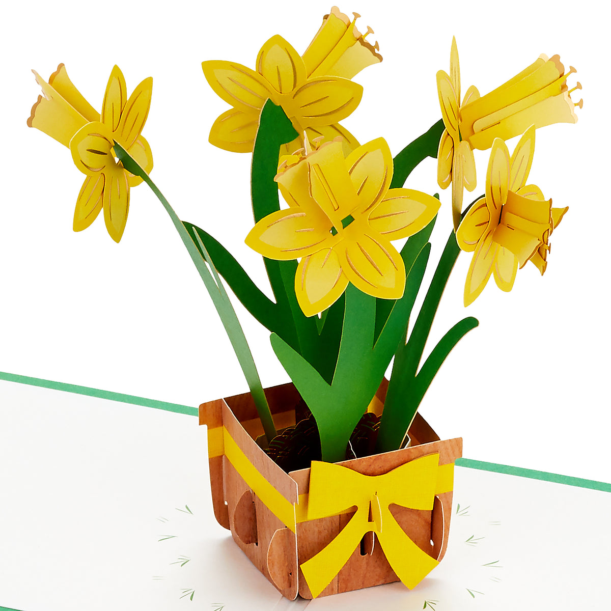 3D Pop-Up Yellow Daffodils Easter Card | Hallmark UK