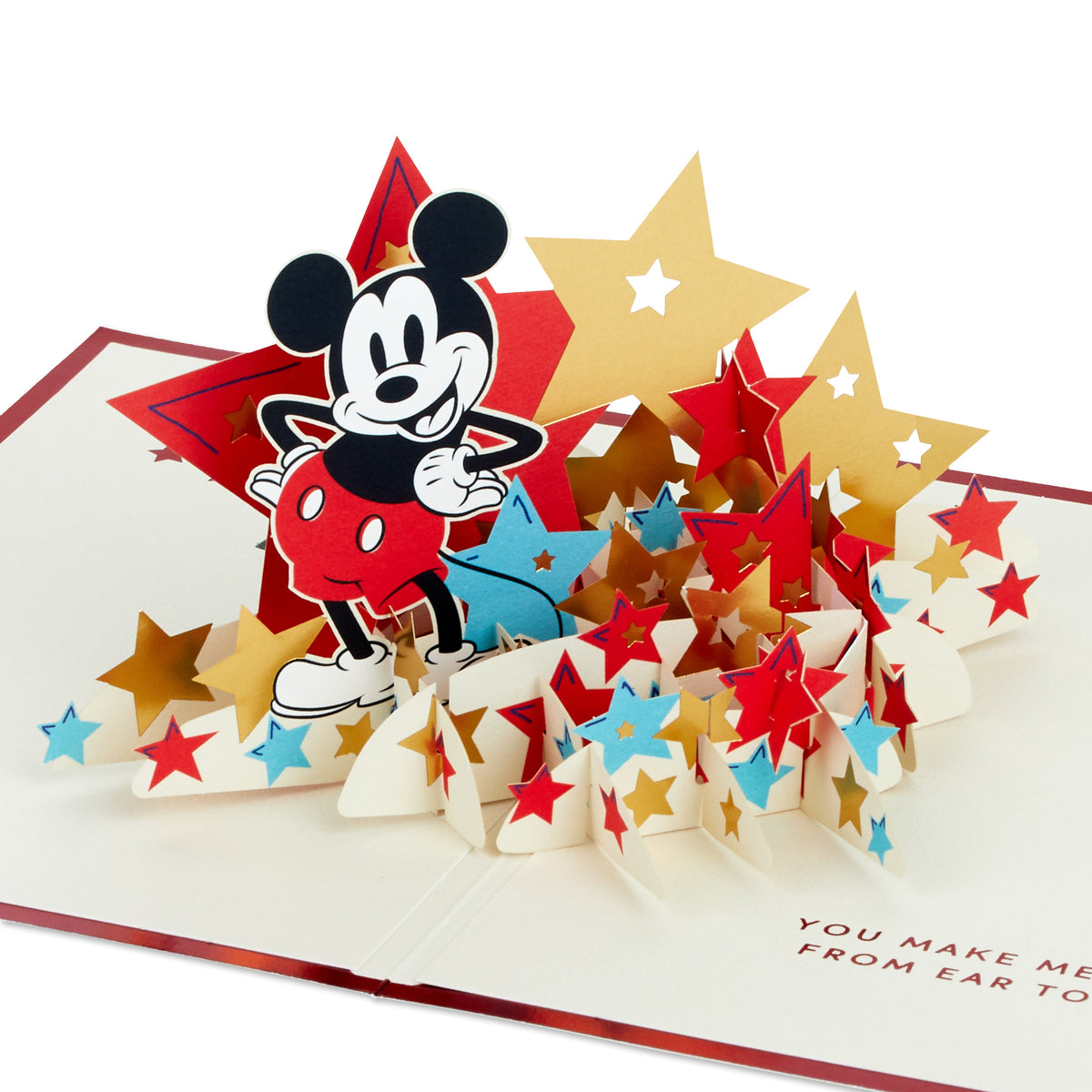 3D Pop-Up Disney Mickey Mouse Any Occasion Card | Hallmark UK