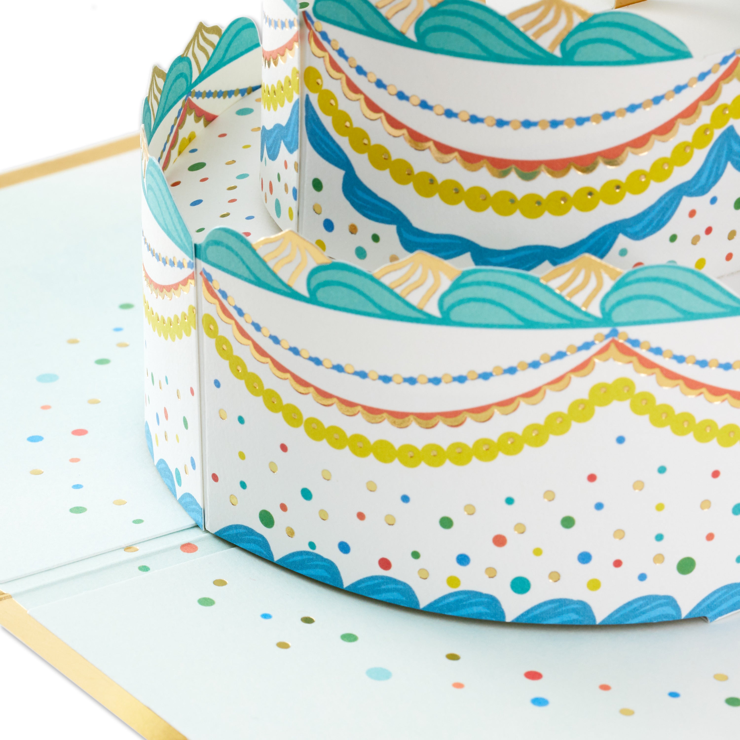 Paper Wonder 3D Pop-Up Cake Birthday Card | Hallmark