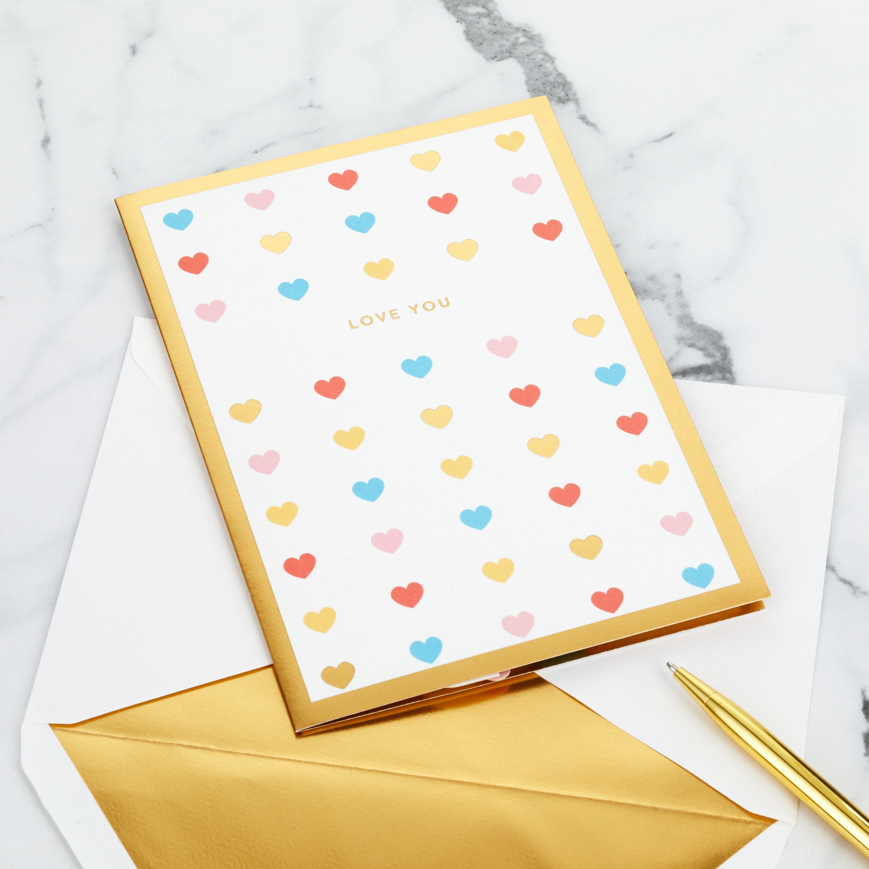 Paper Wonder 3D Pop-Up Love You Celebration Card | Hallmark
