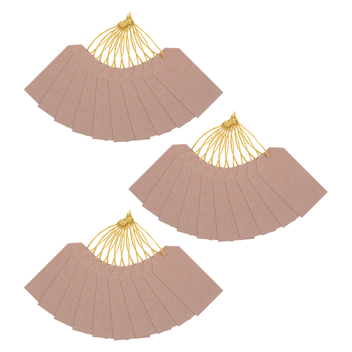 Pack of 30 Christmas Gift Tags in Plain Kraft Design | Hallmark UK