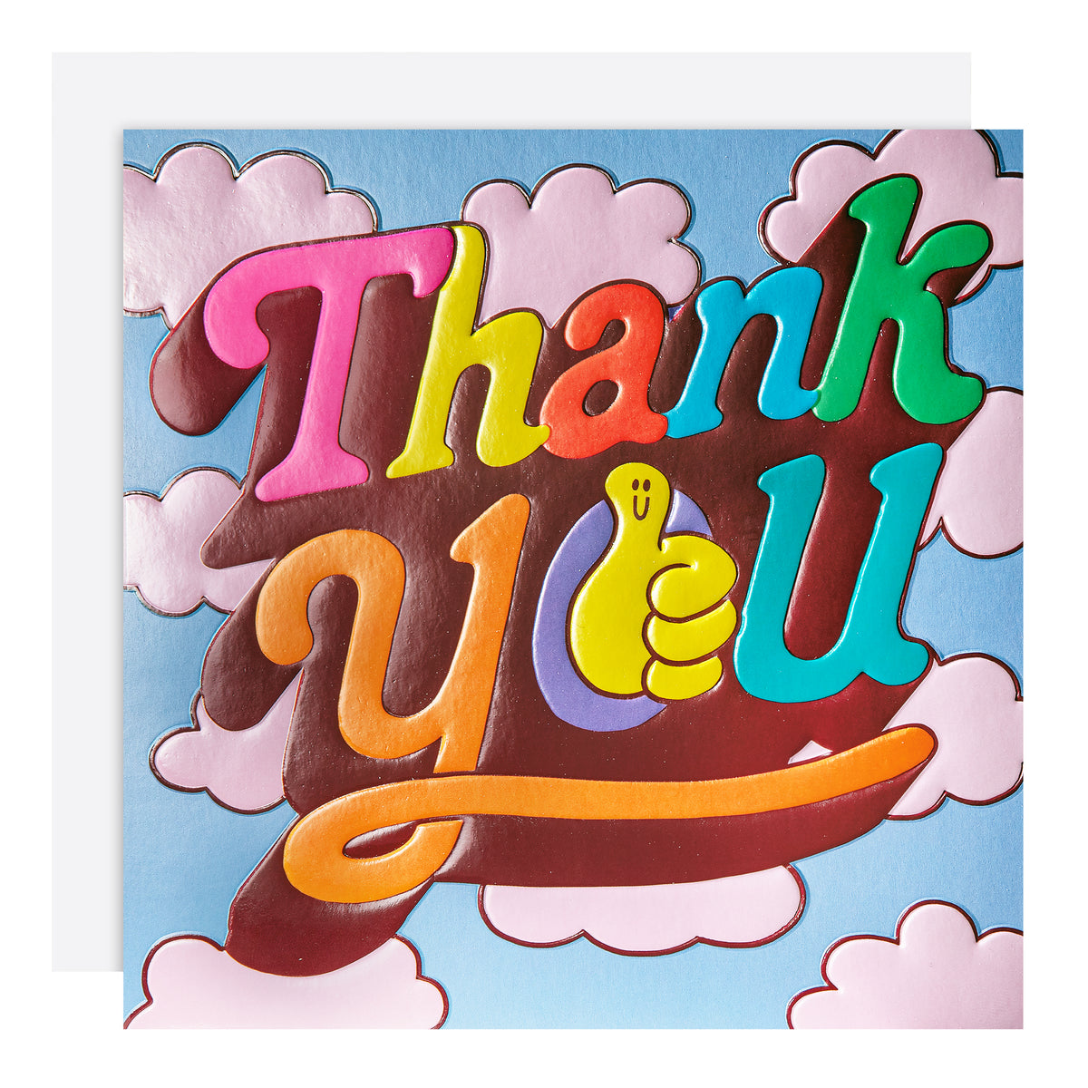 Liz Harry Design 'Thumbs Up' Contemporary Thank You Card | Hallmark
