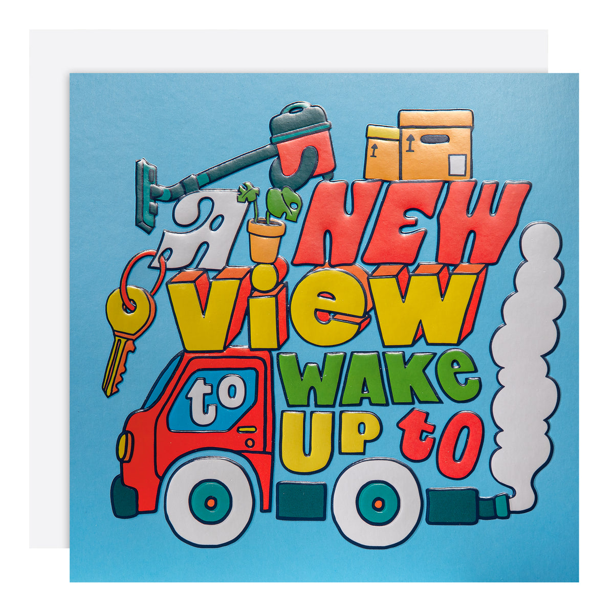 Liz Harry Design 'New View' Contemporary New Home Card | Hallmark
