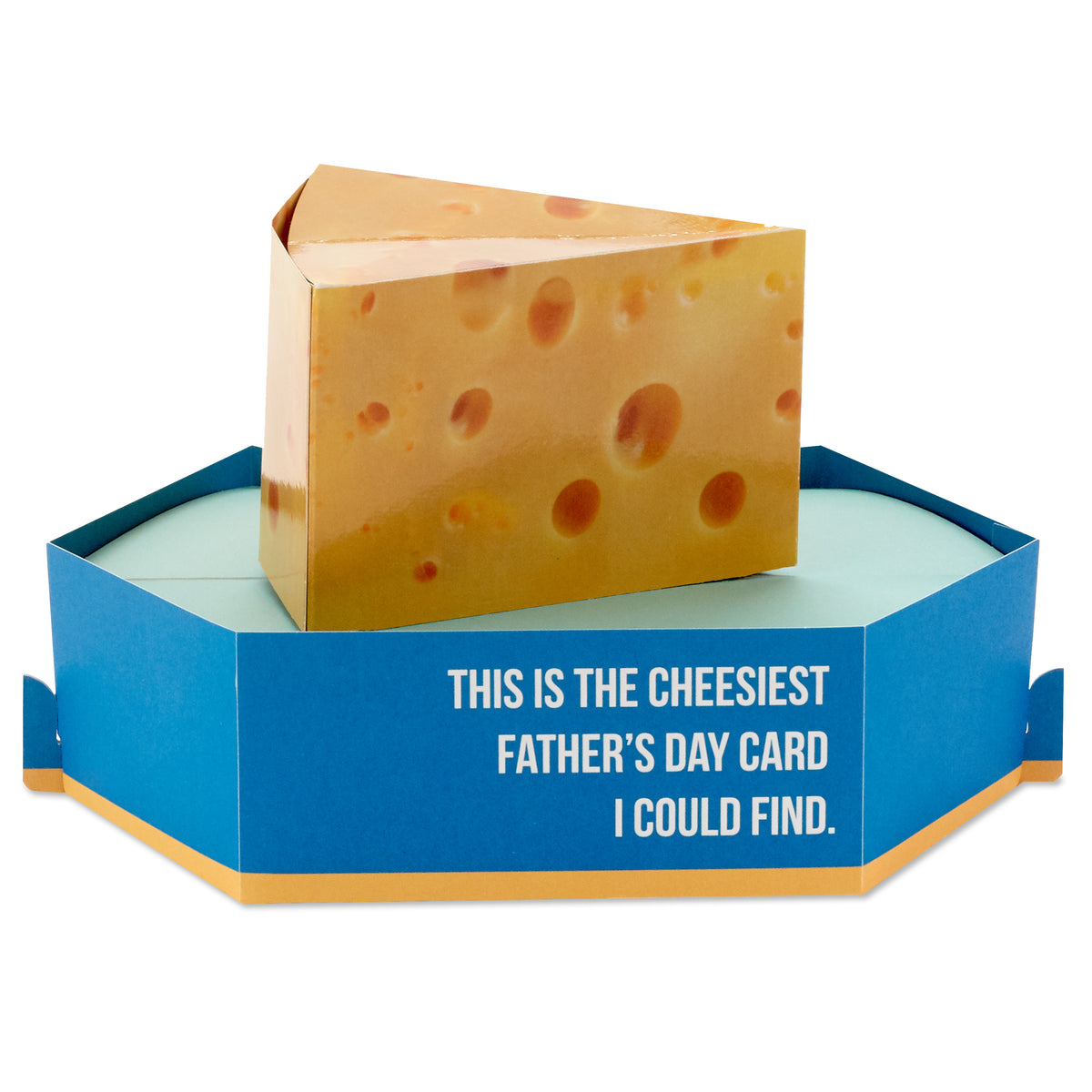 Funny 3D & Pop Up Cheese Father's Day Card | Hallmark