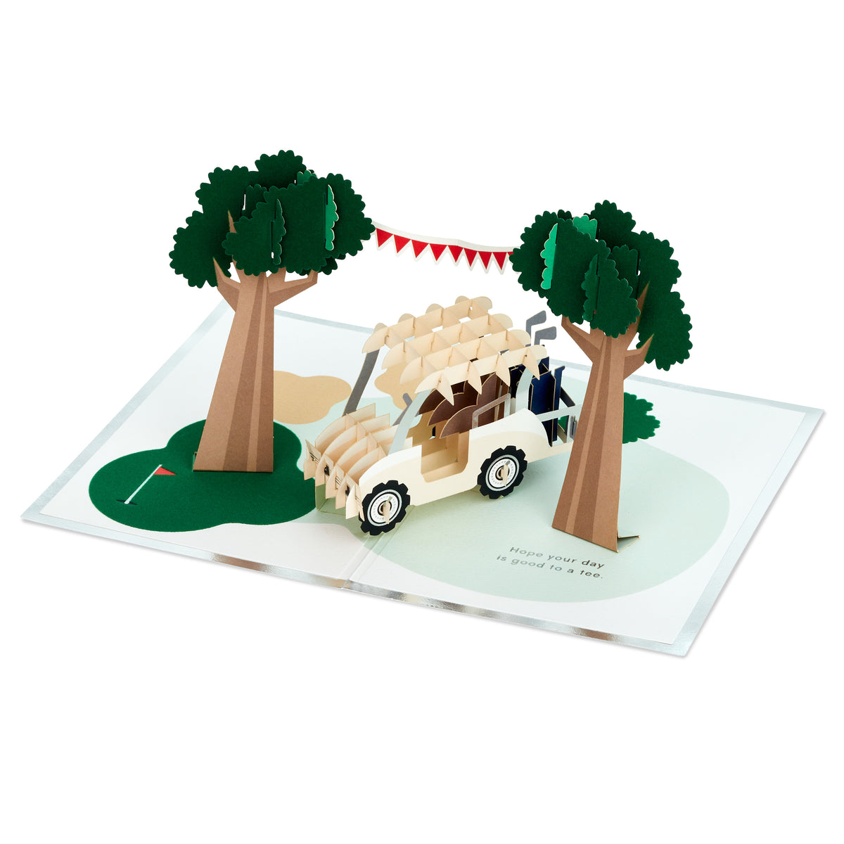 3D & Pop Up Golf Course Father's Day Card | Hallmark