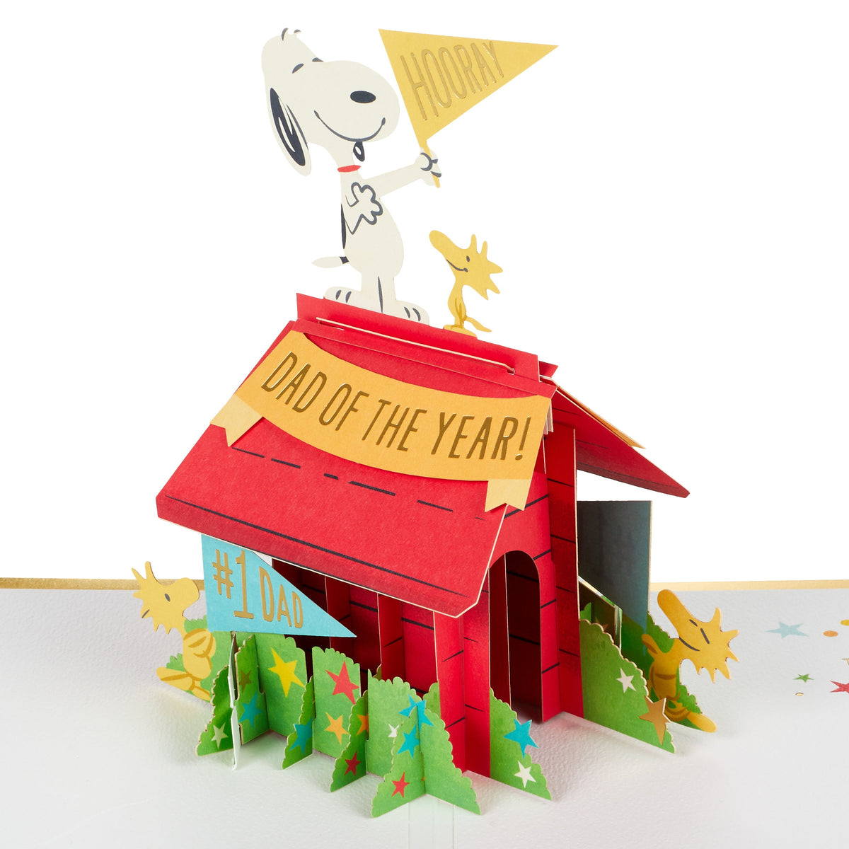 3D PEANUTS SNOOPY Father's Day Card for Dad | Hallmark UK