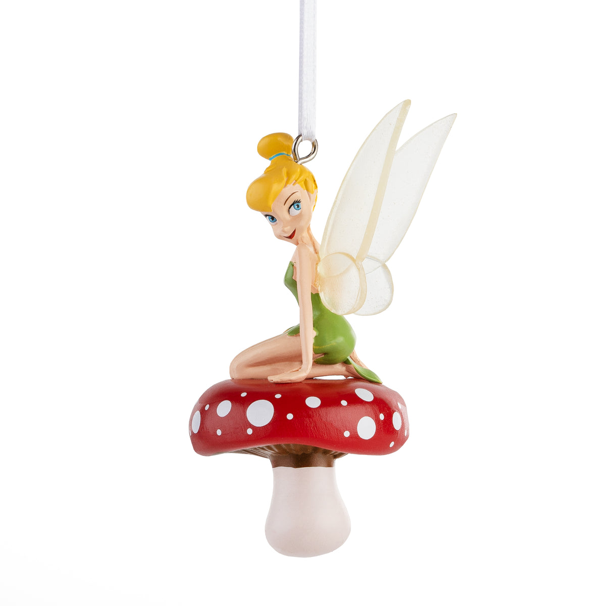 Tinker Bell on Toadstool Ornament | Disney | Hallmark UK