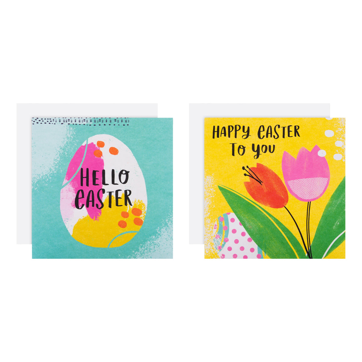 Charity Easter Cards Pack - 10 Cards in 2 Contemporary Designs – Hallmark